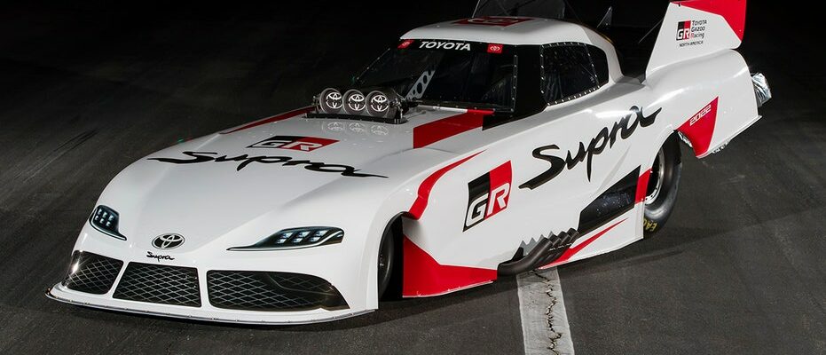 330 mph Toyota Supra NHRA Funny Car is no joke - FNTalk.com
