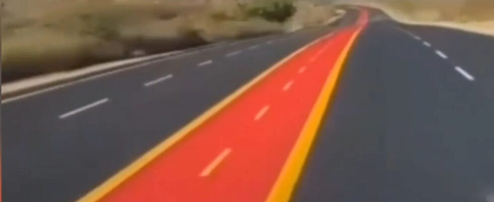 Drivers baffled by ‘world’s most dangerous cycle lane’ which runs down ...